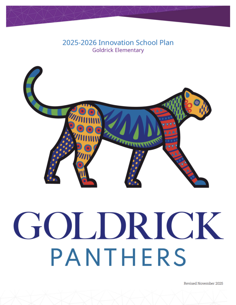 Goldrick Elementary » Innovation Plan